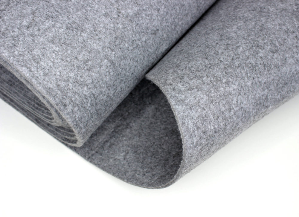 Filz 5mm (45cm Breite) - #hellgrau-meliert | Jerseymutti - Stoffe ...