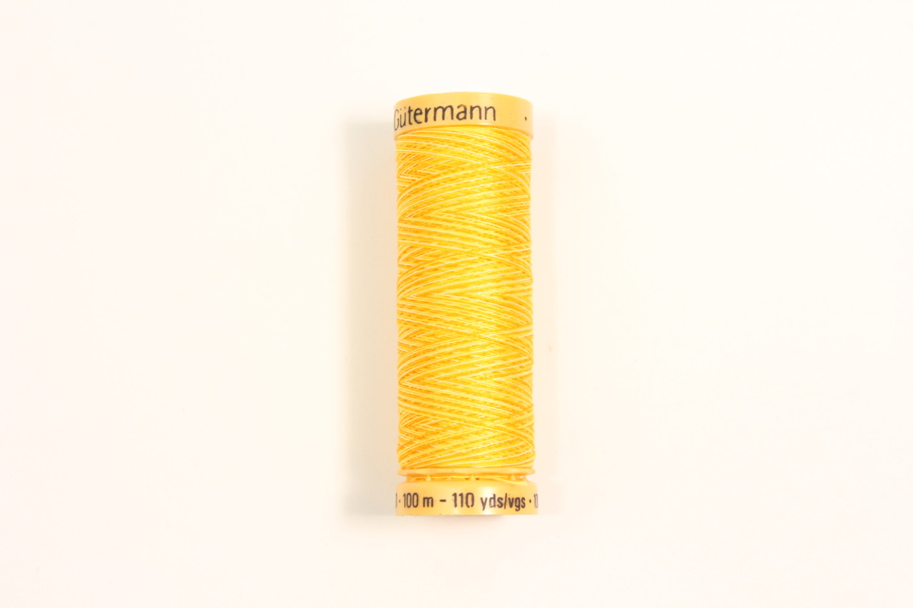 Gütermann multicolour (100% BW) 100m – C Ne 50, Col. 9918 – (gelb ...