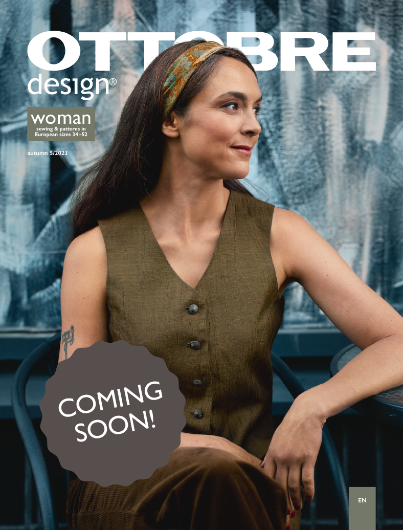 OTTOBRE design®, Woman Herbst 5/2023 – Jerseymutti – Stoffe und Nähzubehör